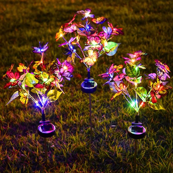 Solar-Outdoor-Schmetterlingsleuchten | FLUTIX – Toprabat.de